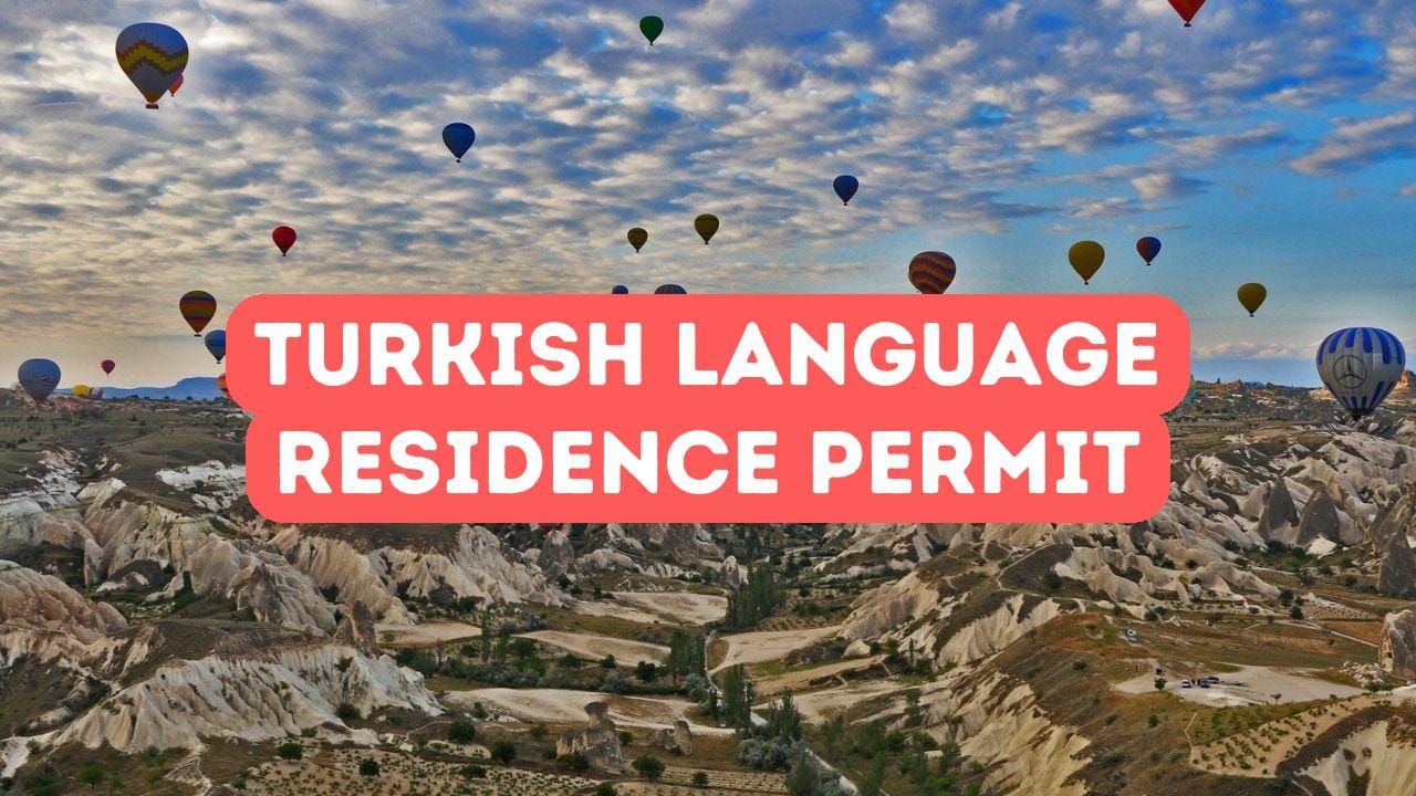 Turkish Langauge Residence Permit